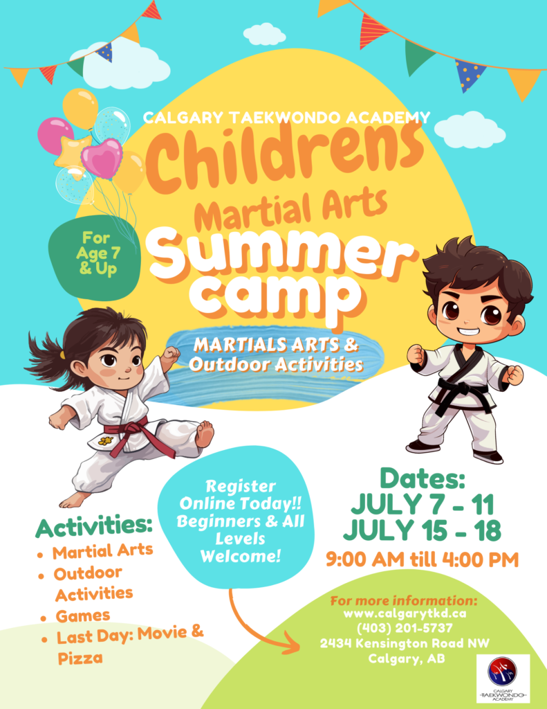 Summer Camp - Calgary Taekwondo Academy